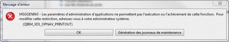 Le nom de la fonction qui vous est rappelé, est celui montré par le ...