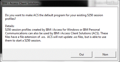 IBM i Access Client solution
