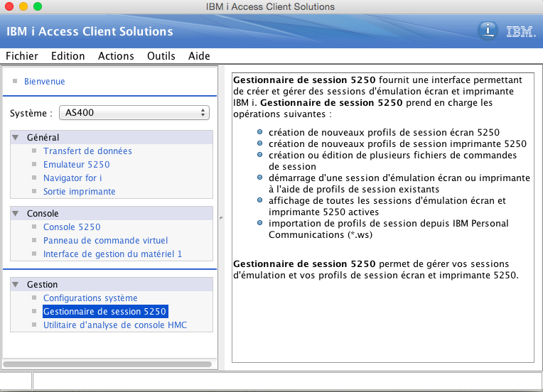 IBM i Access Client solution